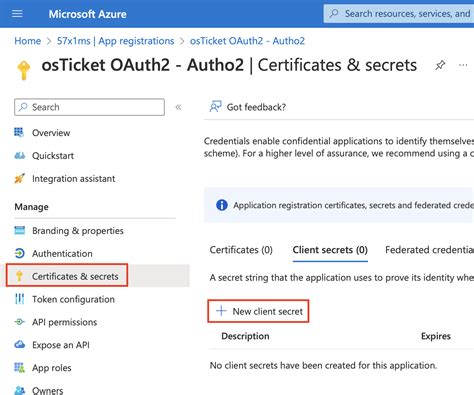 Microsoft Authorization Guide — Osticket 1171 Documentation