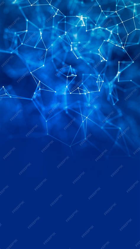 Premium Photo Digital Plexus Background Big Data Visualization