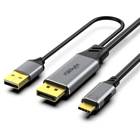 Fairikabe Displayport To Usb C 4k60hz Unidirectional Displayport Source To Usbc