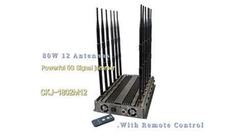 High Power Desktop 12 Band Gsm3g4g5g Mobile Phone Wi Fi Phone Interference Blocker Jammer