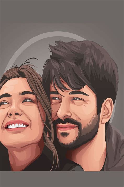 Vector Vector Portrait Make Photo Portraits From Photos Male Sketch Couples Drawings