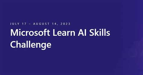 Anuraj Parameswaran On Linkedin Microsoft Learn Ai Skills Challenge