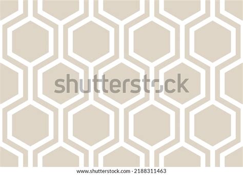 Seamless Geometric Hexagon Pattern Vector Illustration Stock Vector Royalty Free