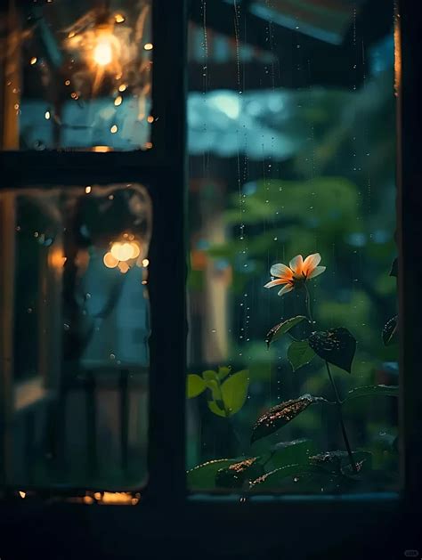 是谁在敲打我窗？ 小红书 花瓣网