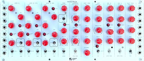 Pmfoundations Resemble All In One Eurorack Synthesizer Module Eurorack Module On Modulargrid