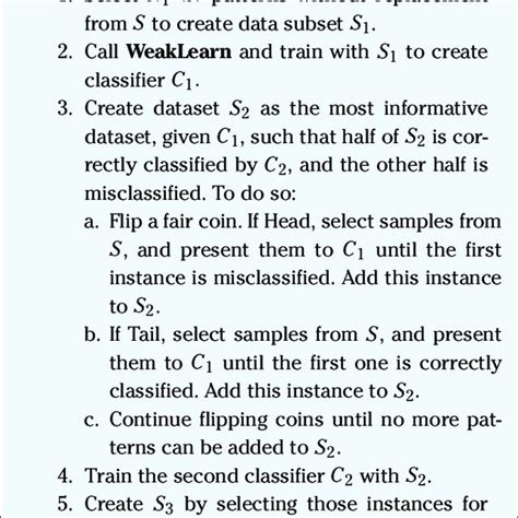 The Bagging Algorithm Download Scientific Diagram