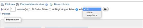 Inserting Fields Into Database Tables With Phpmyadmin Kualo Limited