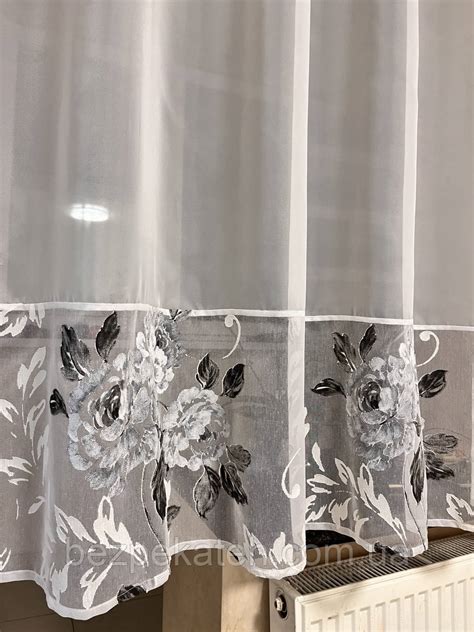 Гарна тюль на кухню Кухонна завіска Коротка тюль Id 2383300956 ціна 850 ₴ купити на Prom Ua