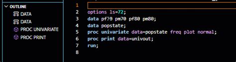 SAS Code Editing Features SAS Extension For Visual Studio Code