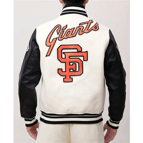 Classic Rib Retro San Francisco Giants Varsity Jacket