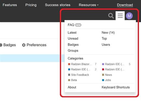 Left Click Three Dots Menu Radzen Blazor Components Radzen