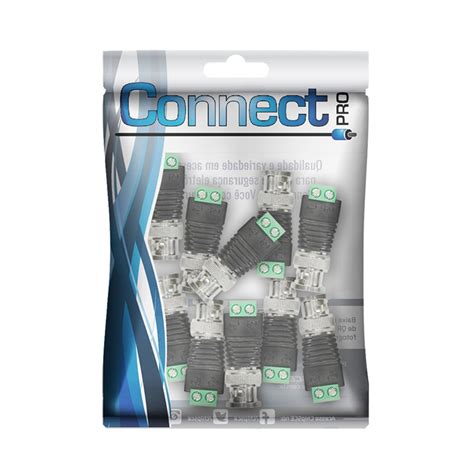 Conector Bnc Macho Borne Parafuso Pcte 10 Und