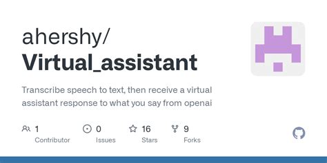 Github Ahershyvirtualassistant Transcribe Speech To Text Then