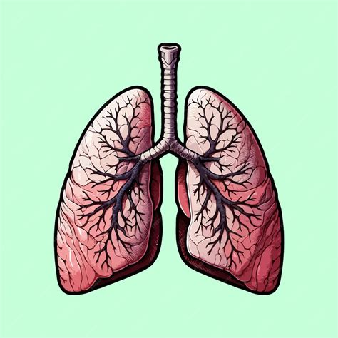 Premium Vector Human Lungs Anatomy Structure Realistic Vector