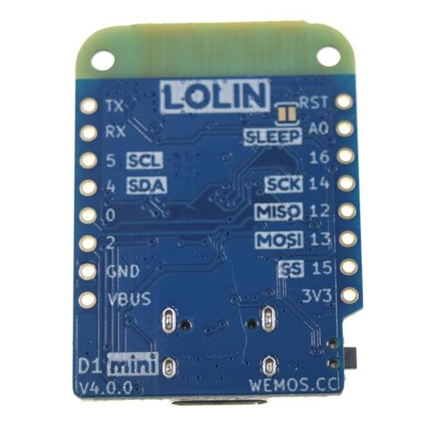 Lolin Wemos D1 Mini V4 Français Arduino Forum