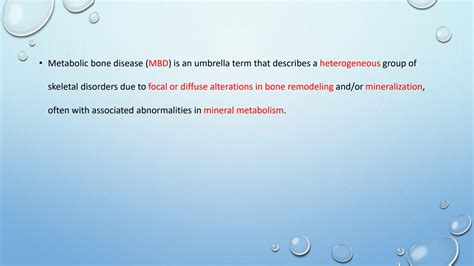 Solution Metabolic Bone Diseases Paget S Disease J Osteomalacia And