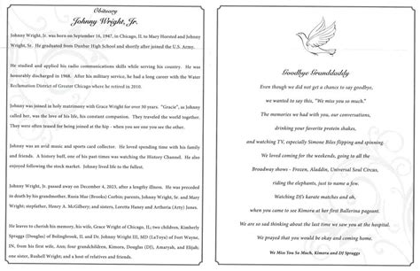 Johnny Wright Jr Obituary Aa Rayner And Sons Funeral Homes