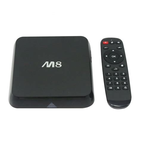 Original M8 Amlogic S802 Android TV Box Quad Core 2G 8G Mali450 XBMC GPU 4K HDMI Bluetooth 2 4G