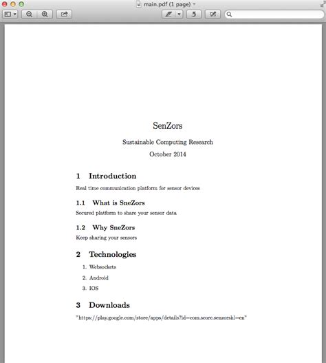 Latex With Vim Example