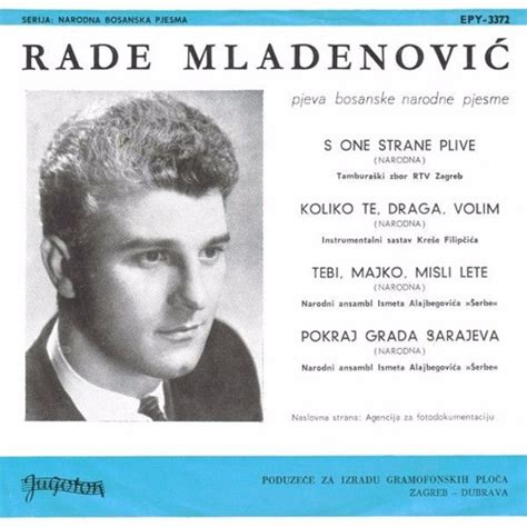 Stream Rade Mladenović Pokraj Grada Sarajeva By Sevdah Treasure