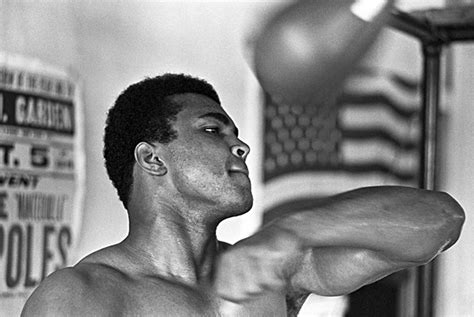 Muhammad Ali Speed Bag Miami Beach 1970