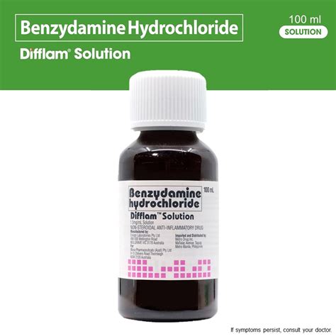 Difflam 15mg Ml Solution 100ml St Joseph Drug Online Store