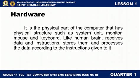 Grade 11 Tvl Computer System Servicing Pptx Grade 11 Tvl Computer System Servicing Pptx