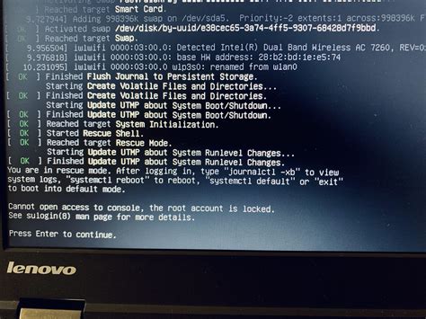 Need Help “root Account Is Locked” After Trying To Go To Recovery Mode Rcrunchbangplusplus