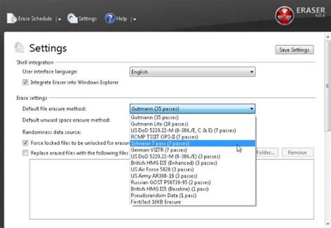 Eraser Windows Privacy