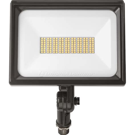 Lithonia Lighting 150 Watt Eq Led Dark Bronze 1 Head Switch Controlled