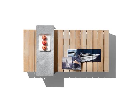 Pico Outdoor Rectangular Iroko Coffee Table By Flexform