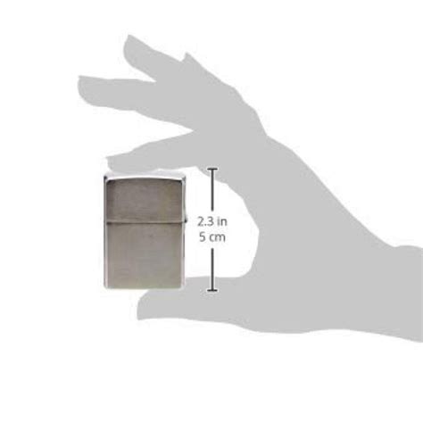 Zippo Classic Brushed Chrome Lighter Buy Zippo Lighters Online Lightmen