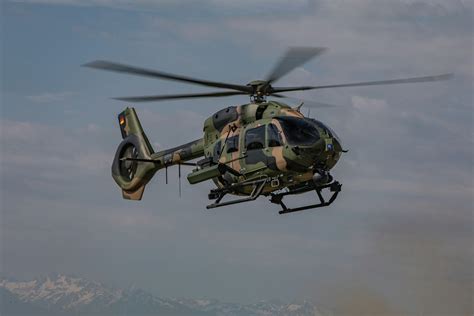First German H145 Tactical Helicopter Completes Maiden Flight In Bavaria
