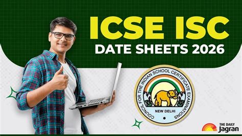 Icse Isc Exam Datesheet 2026 To Be Released Soon At Heres How To Check
