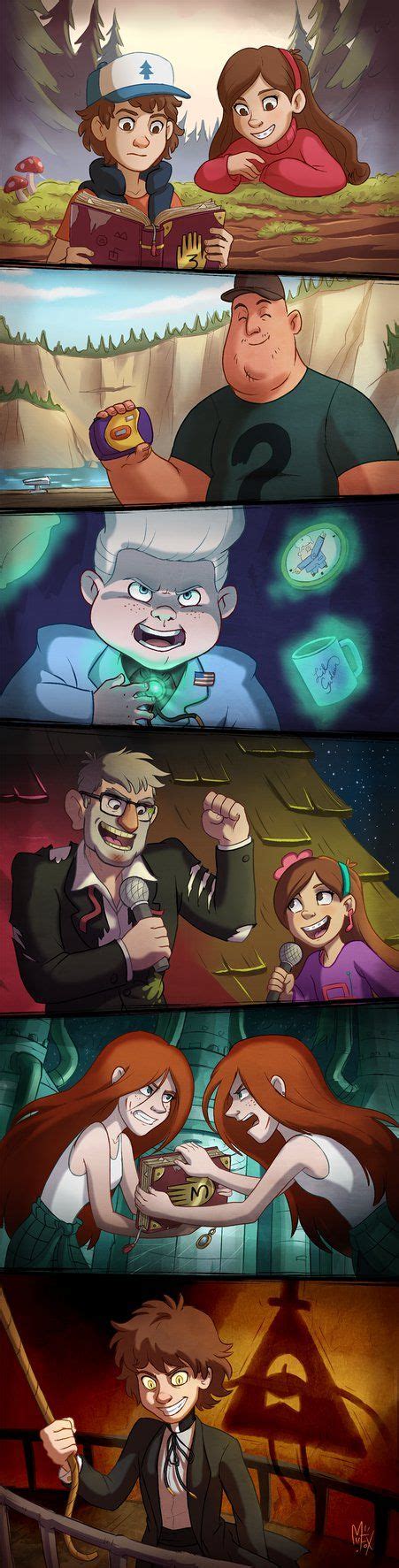 Gravity Falls By Mistrel Fox On Deviantart Gravity Falls Fan Art