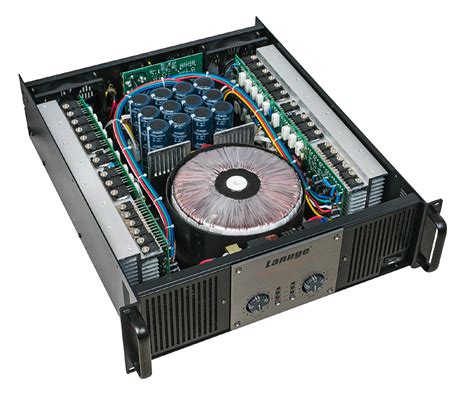 3u Class H Professional Power Amplifier 2×1400w At 8 Honm Pd 3142