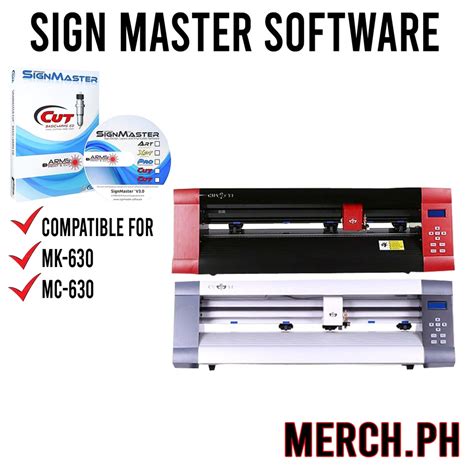 Sign Master Software For Cuyi Mk630 And Mc 630 Cutter Plotter Shopee