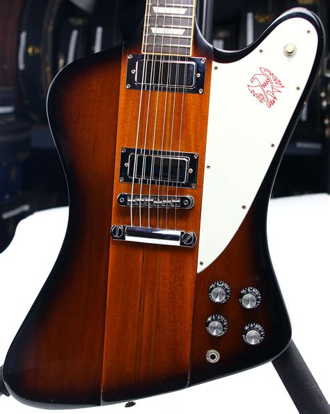 Sold 2016 Gibson Usa Reverse Firebird V Sunburst Lightweight Stein Kansas City Vintage Guitars