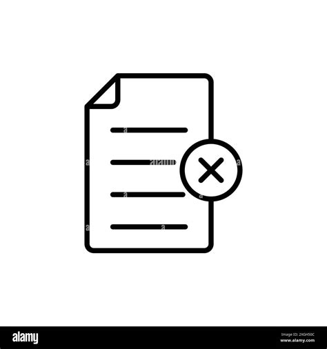 delete document icon vector logo set collection or bundle pack group