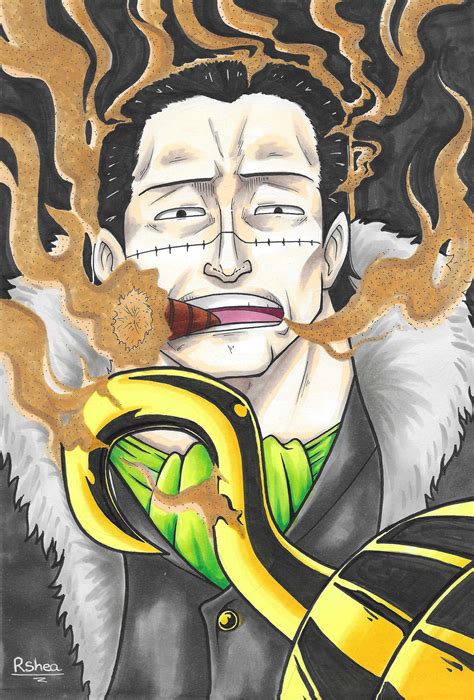 Sir Crocodile From One Piece By Rasglowreborn On Deviantart