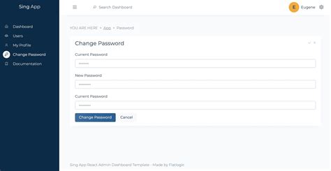 User Management React Template Release Flatlogic Blog