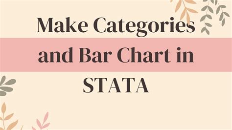 Make Categorical Variable In Stata Explain In Urdu Research Academy Hindi Youtube