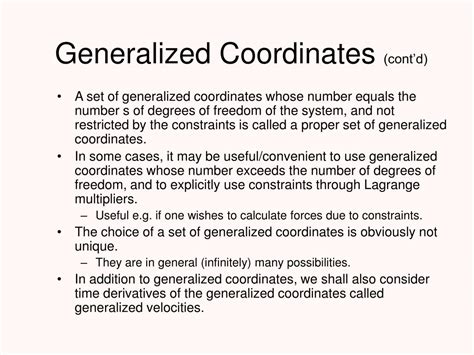 Ppt Lagrangian And Hamiltonian Dynamics Powerpoint Presentation Free