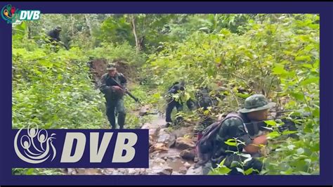 နတ်သံကွင်းမြို့မှာ စစ်တပ်က လက်နက်ကြီးရမ်းသန်းပစ်ခတ် Dvb News Youtube