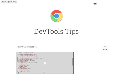 Google Chrome DevTools Tutorials