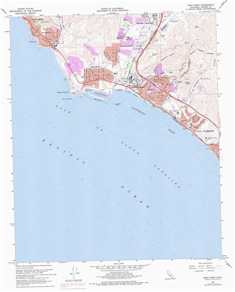Dana Point California Map