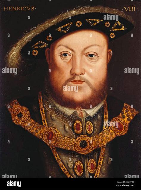 This Portrait Of Henry Viii By Hans Holbein The Younger Captures The