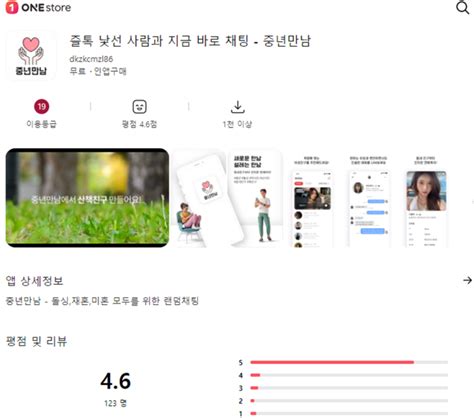 중년 무료 만남 채팅 40대 50대 60대 알아보기 60s Information