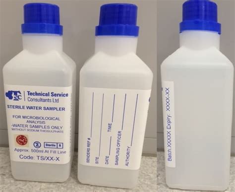 Technical Service Consultants Mulitpurpose Sampling Container ML Environmental Fisher