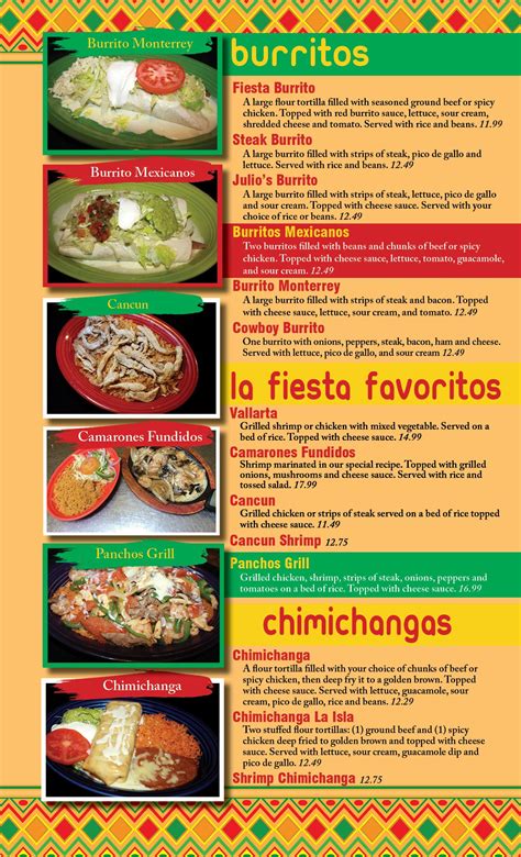 Menu — Lafiestamarionilcom